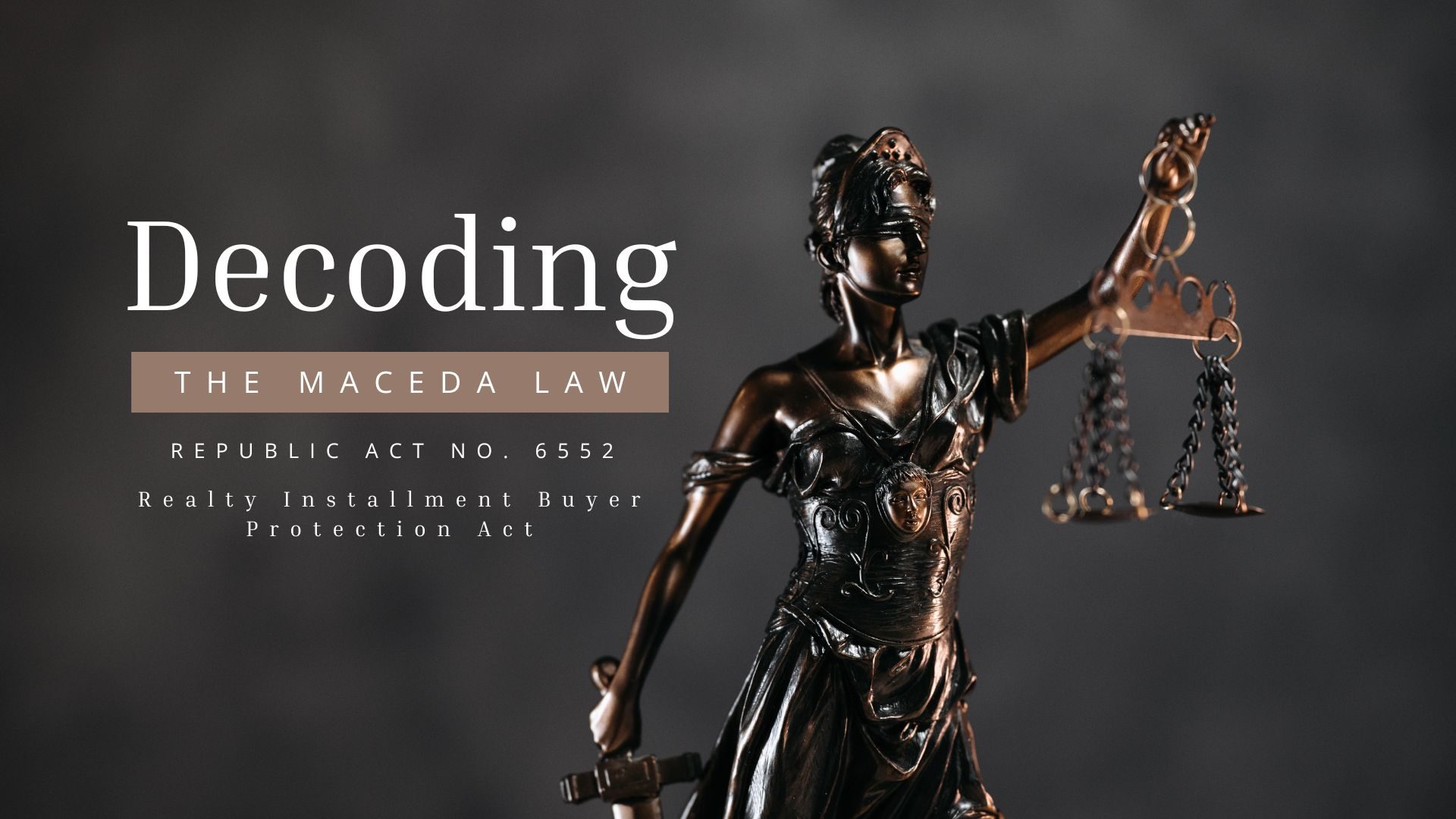 Decoding the Maceda Law | Housinginteractive Blog